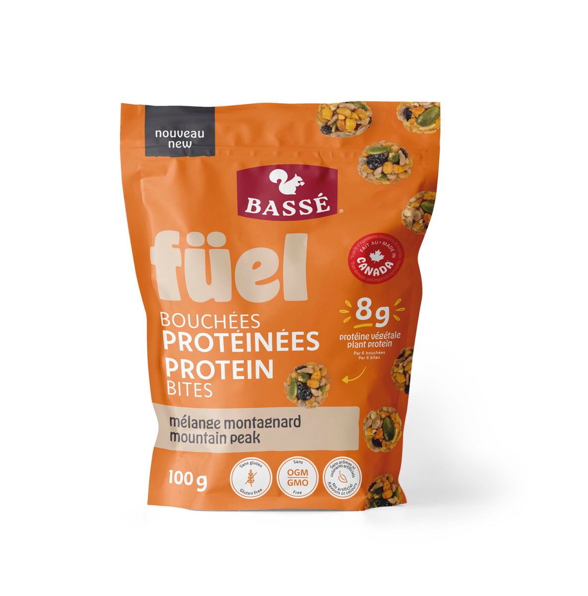 FÜEL PROTEIN BITES - MOUNTAIN PEAK – Bassé Nuts