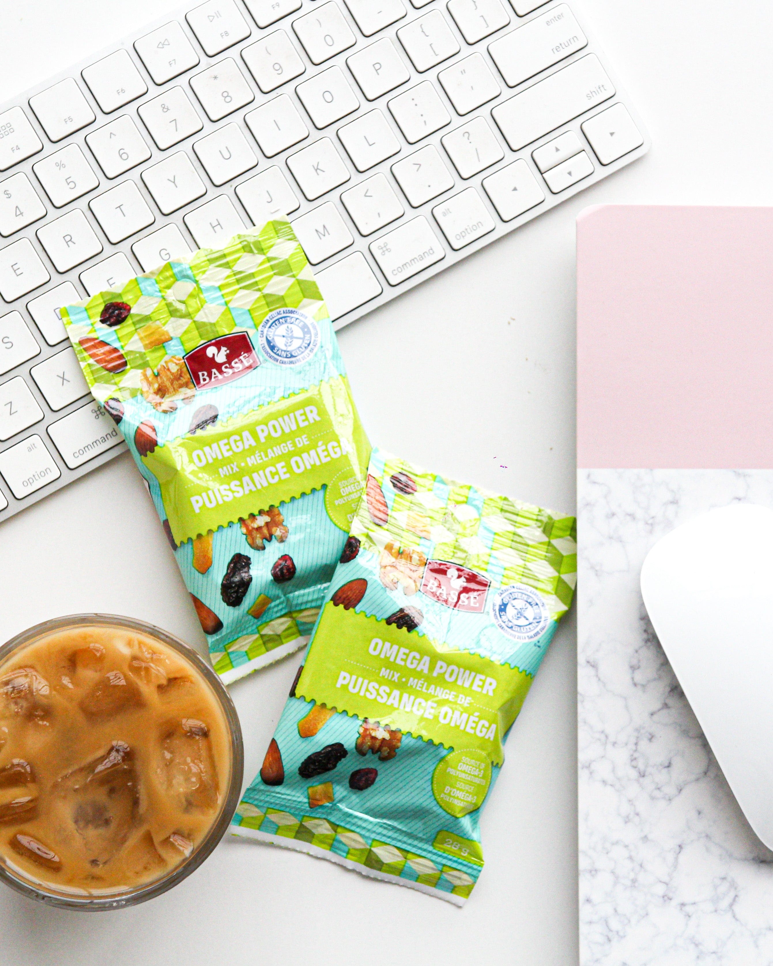 Omega Power Mix | Single Serve Snack Packs | Bassé Nuts