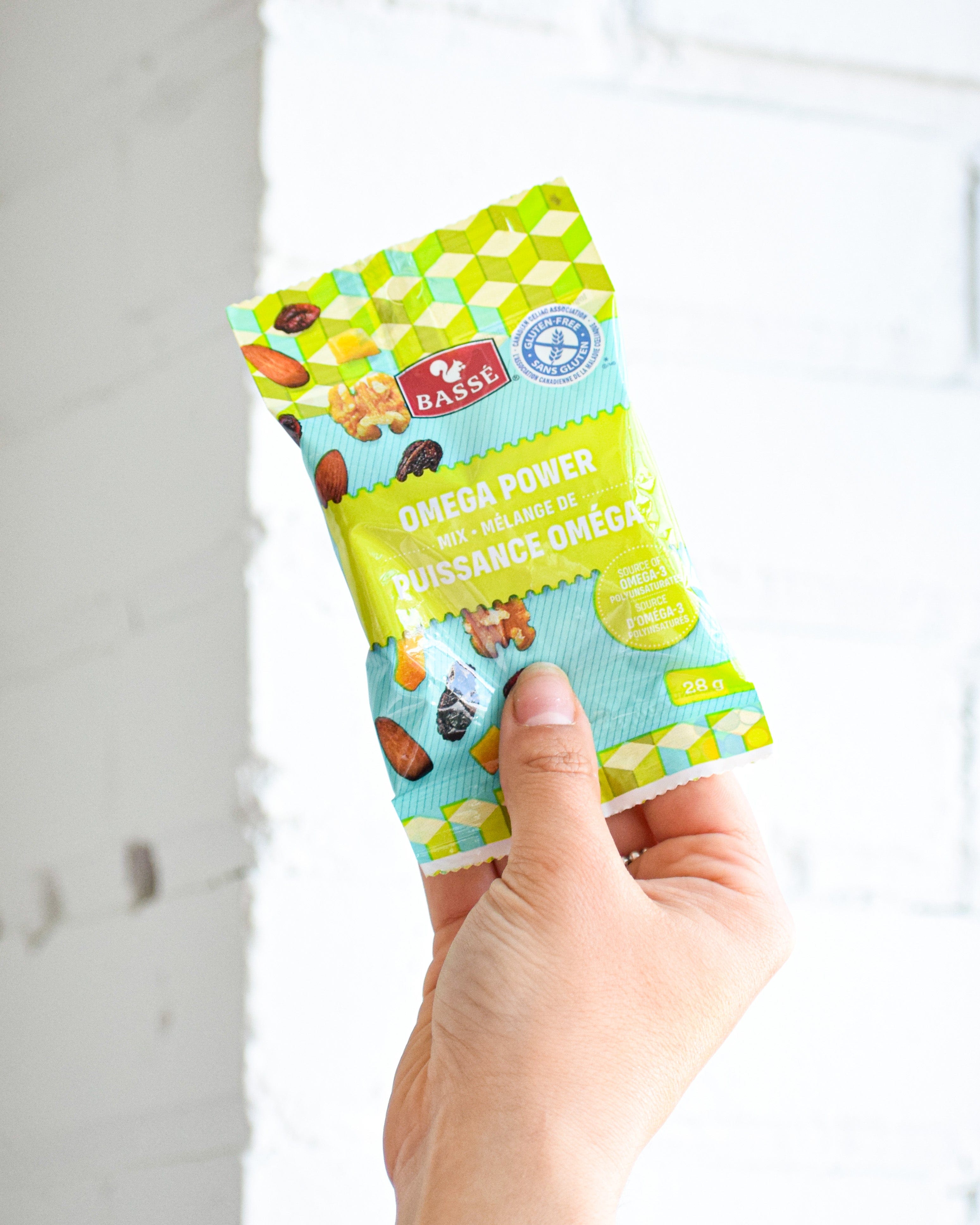 Omega Power Mix | Single Serve Snack Packs | Bassé Nuts