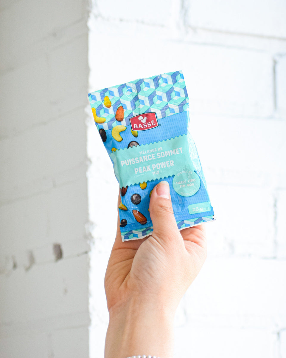 Peak Power Mix | Single Serve Snack Packs | Bassé Nuts