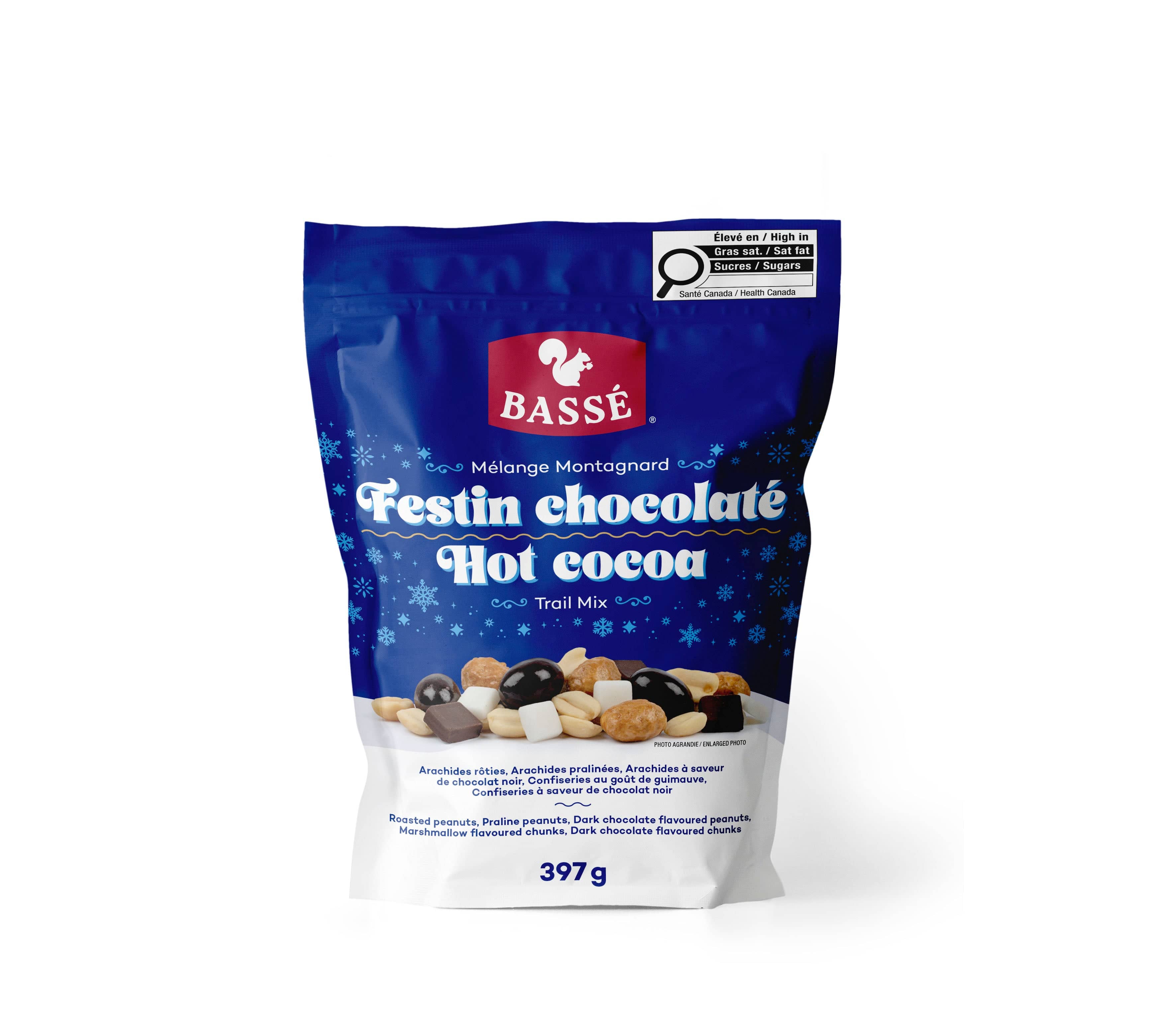 Hot Cocoa Trail Mix (397G) – Bassé Nuts