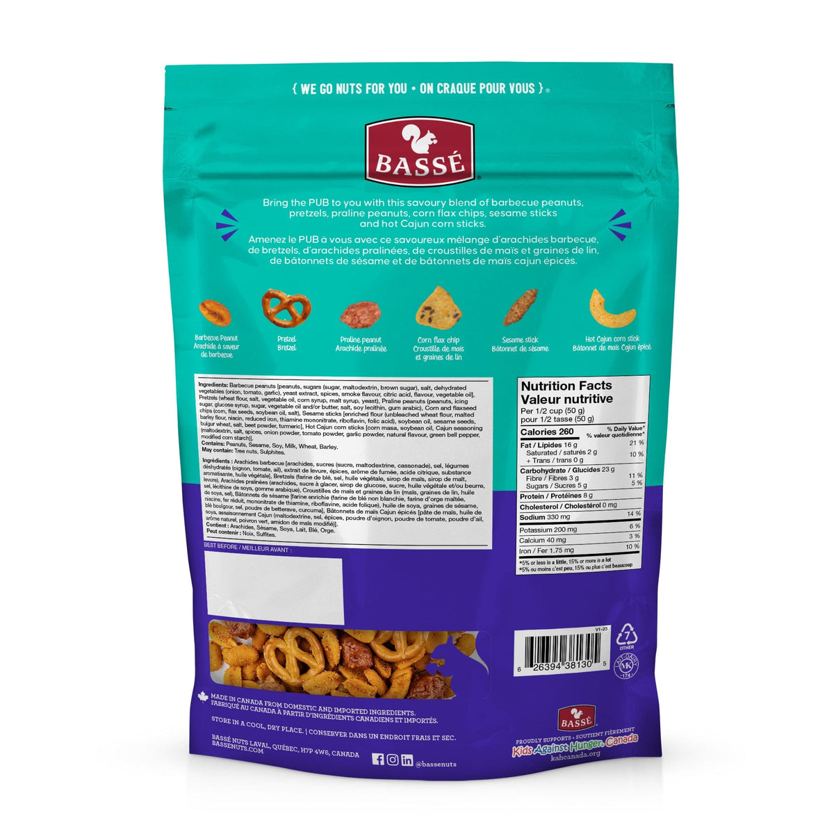 Pub Mix (415 g) – Bassé Nuts