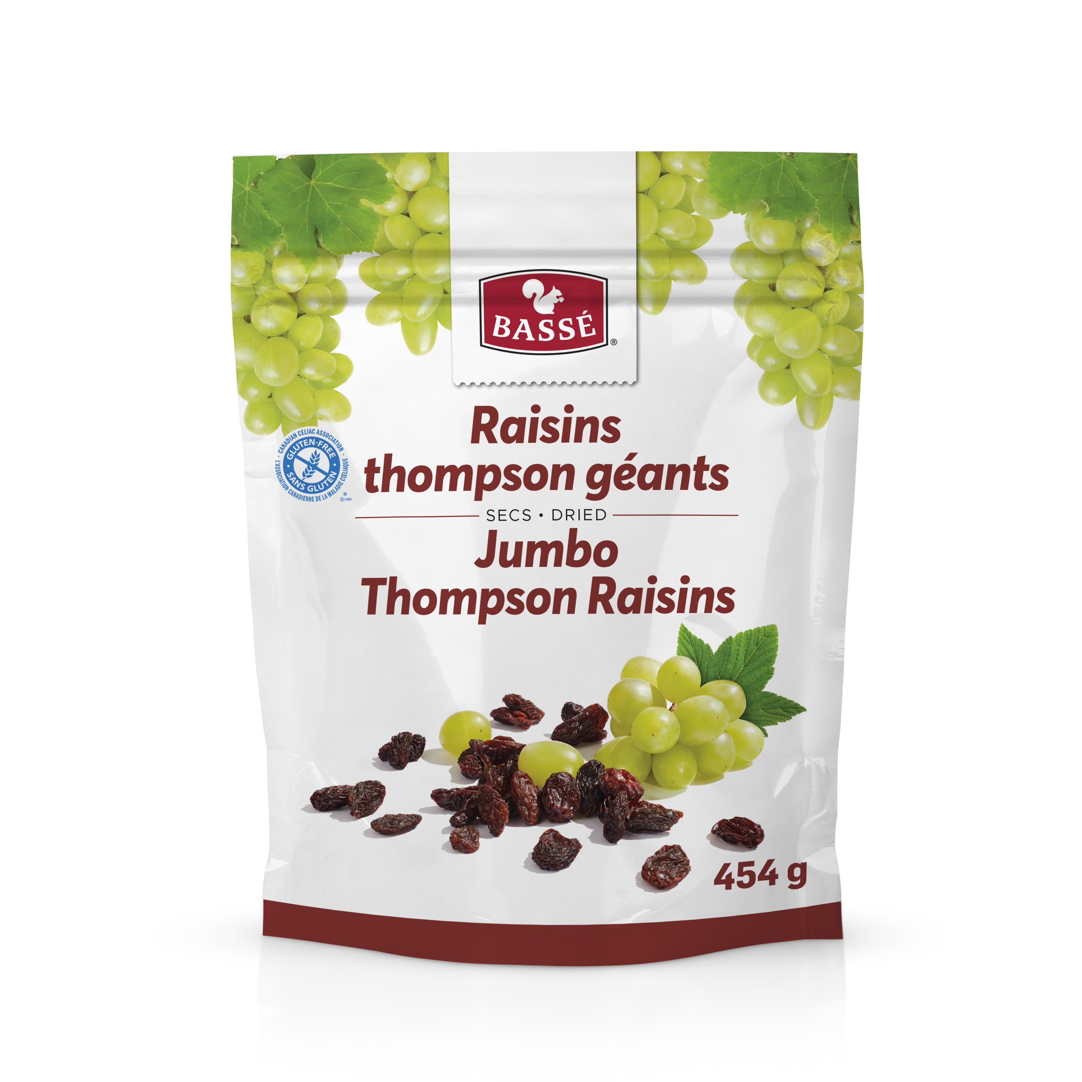 Dried Jumbo Thompson Raisins | Dried Fruits | Bassé Nuts