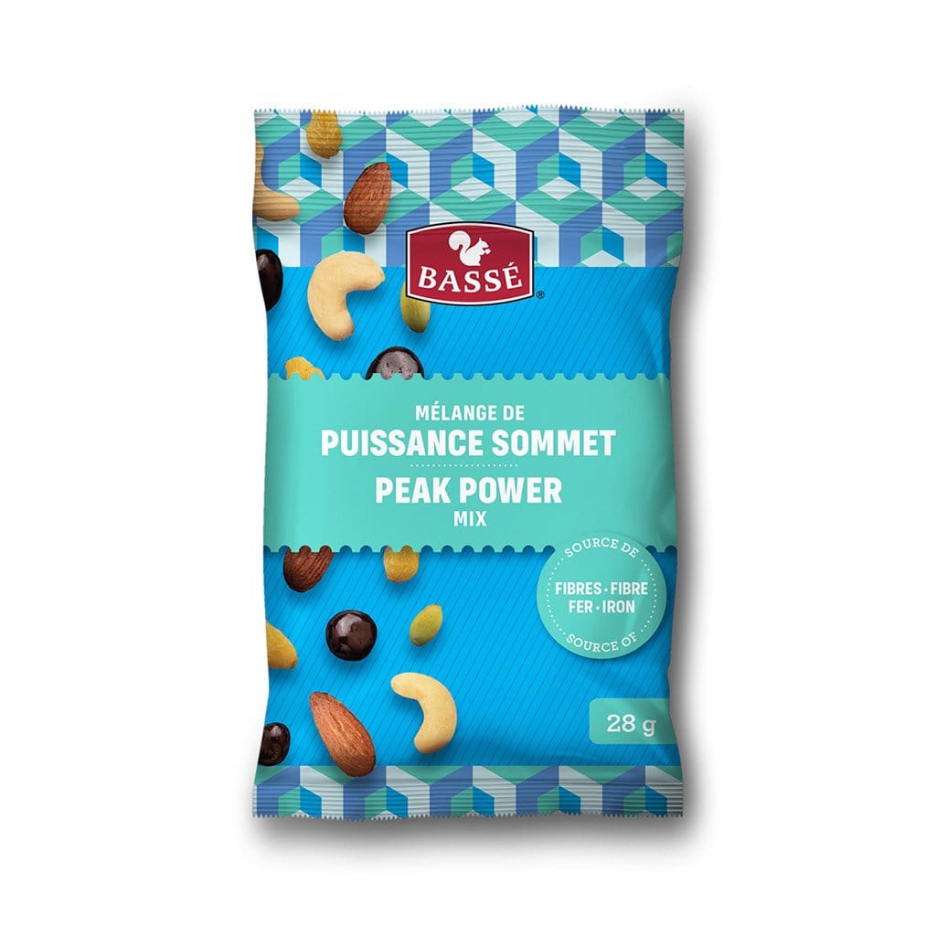 Peak Power Mix | Single Serve Snack Packs | Bassé Nuts