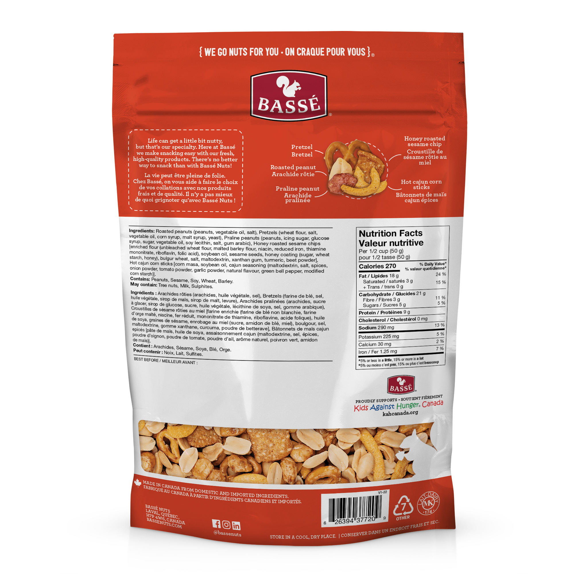 Sweet & Spicy Pub Mix (454g) – Bassé Nuts