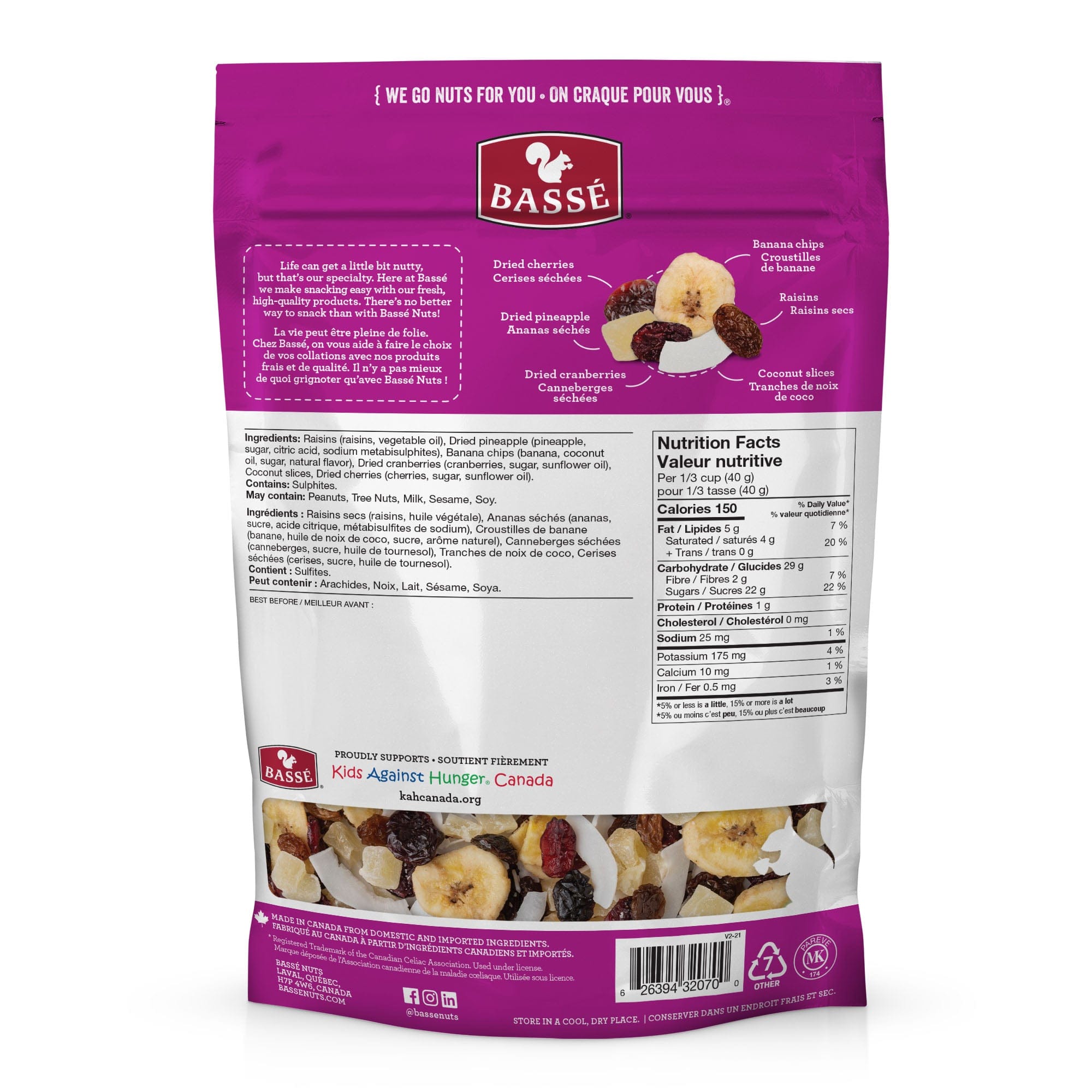 Exotic Fruit Mix (425g) – Bassé Nuts
