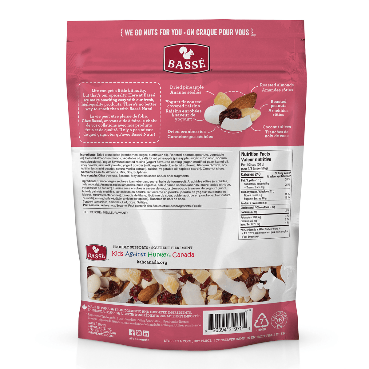 Island Mix (415g) – Bassé Nuts