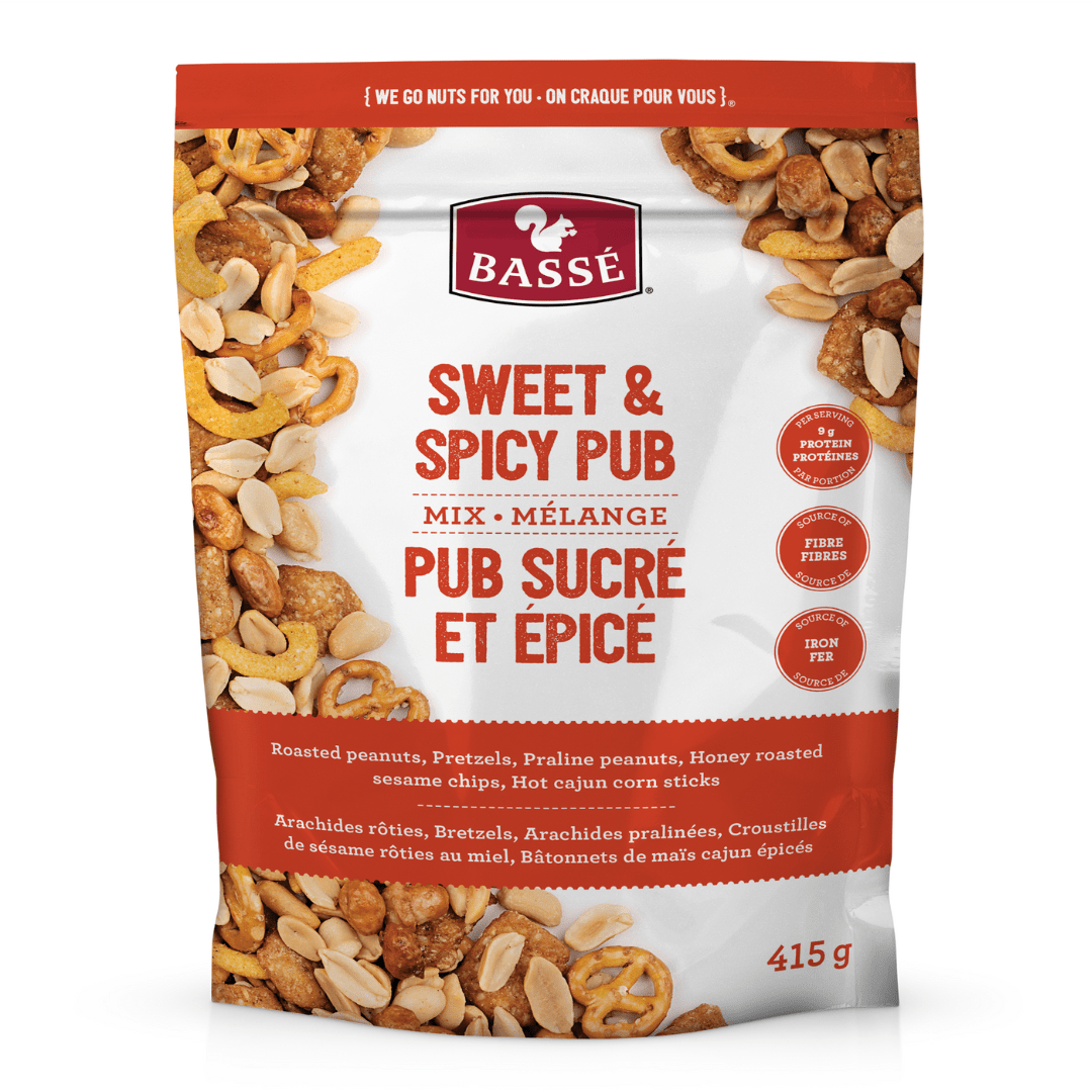 Sweet & Spicy Pub Mix (454g) – Bassé Nuts